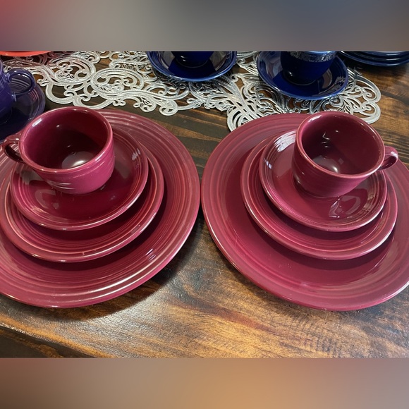 Fiesta | Dining | Fiesta Cinnabar 4 Piece Dinnerware Set | Poshmark